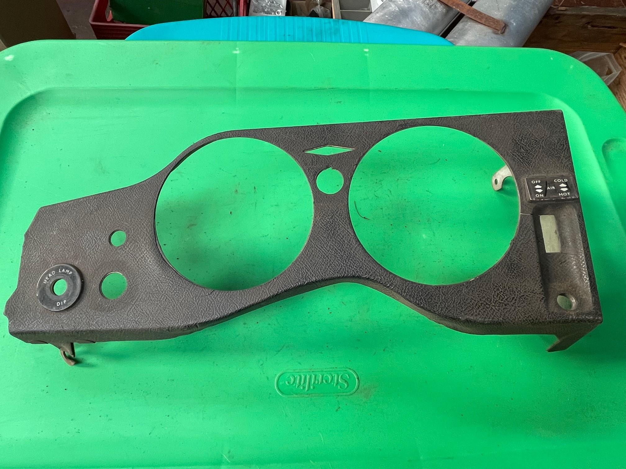 ORIGINAL E-TYPE S2 & S3 LHD DRIVER SIDE DASH PANEL BD37572 (F)