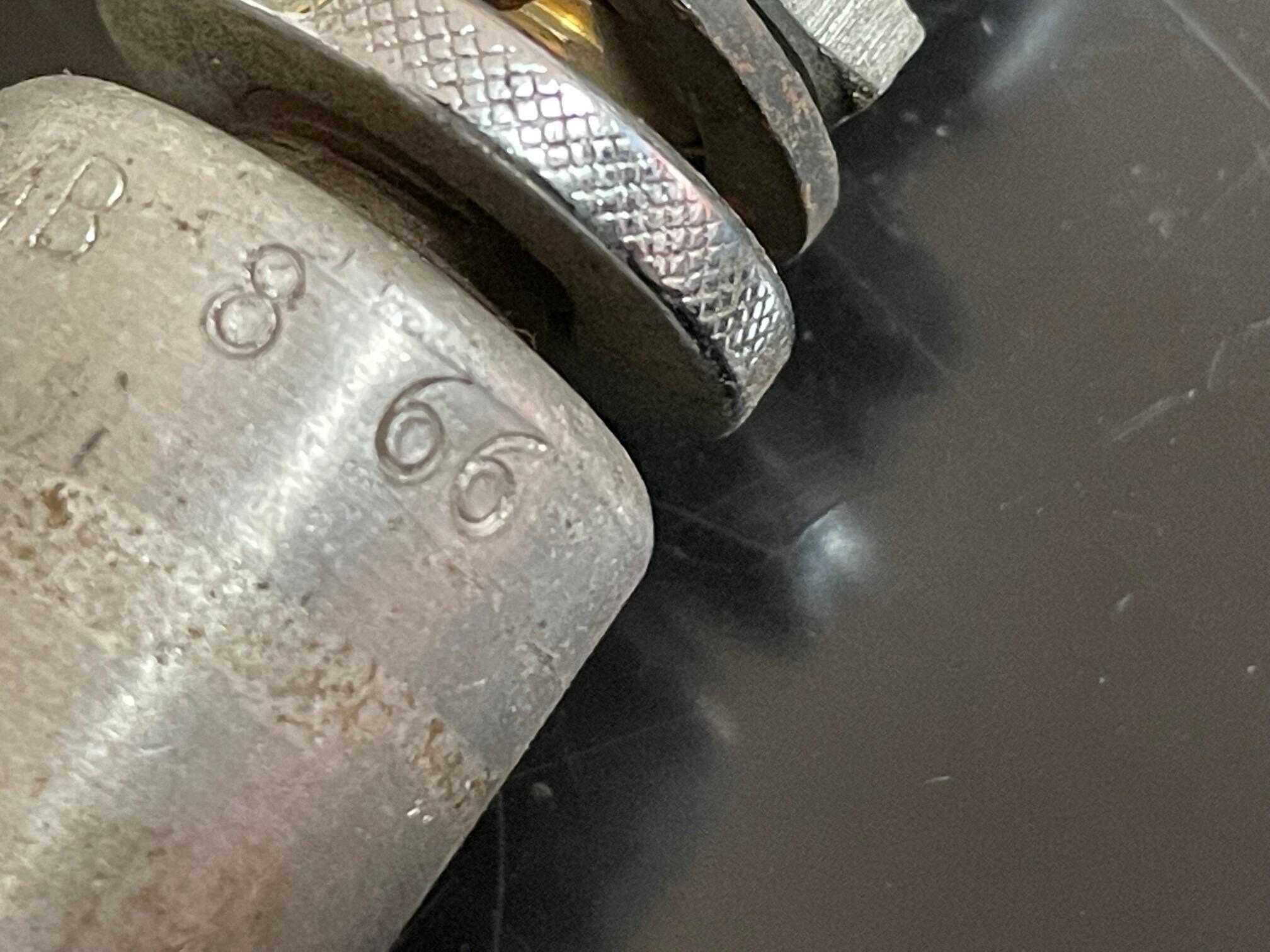 ORIGINAL LUCAS 31434 VINTAGE SINGLE PUSH PULL WIPER SWITCH DATED 8/66