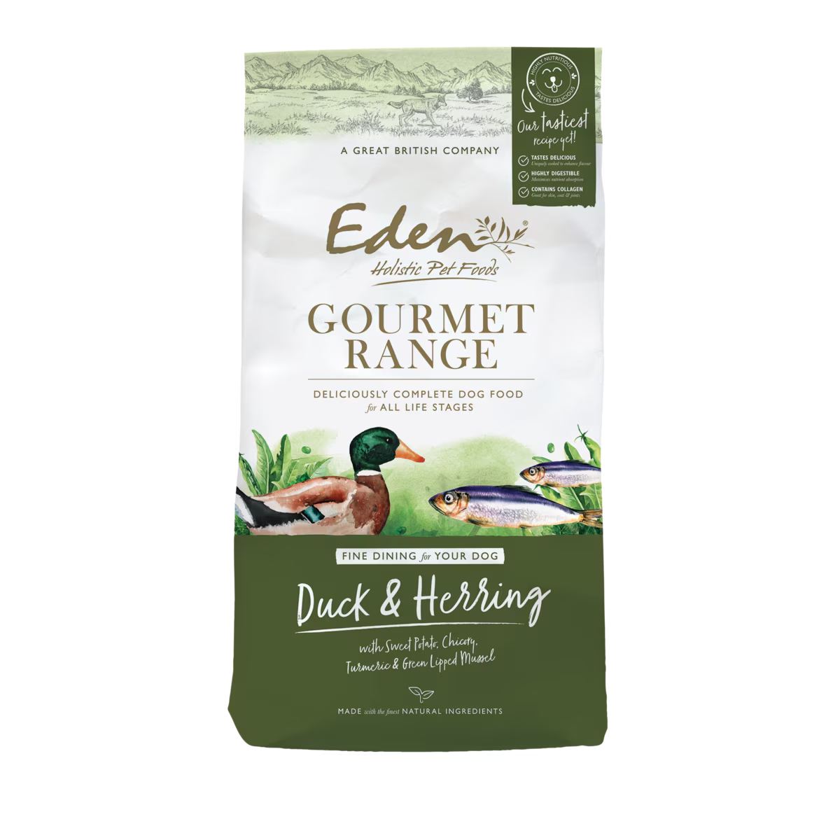 Eden Gourmet Range - Duck & Herring 10kg