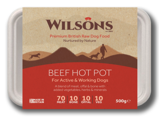 Wilsons Premium Beef Hot Pot 500g (70-10-10-10)