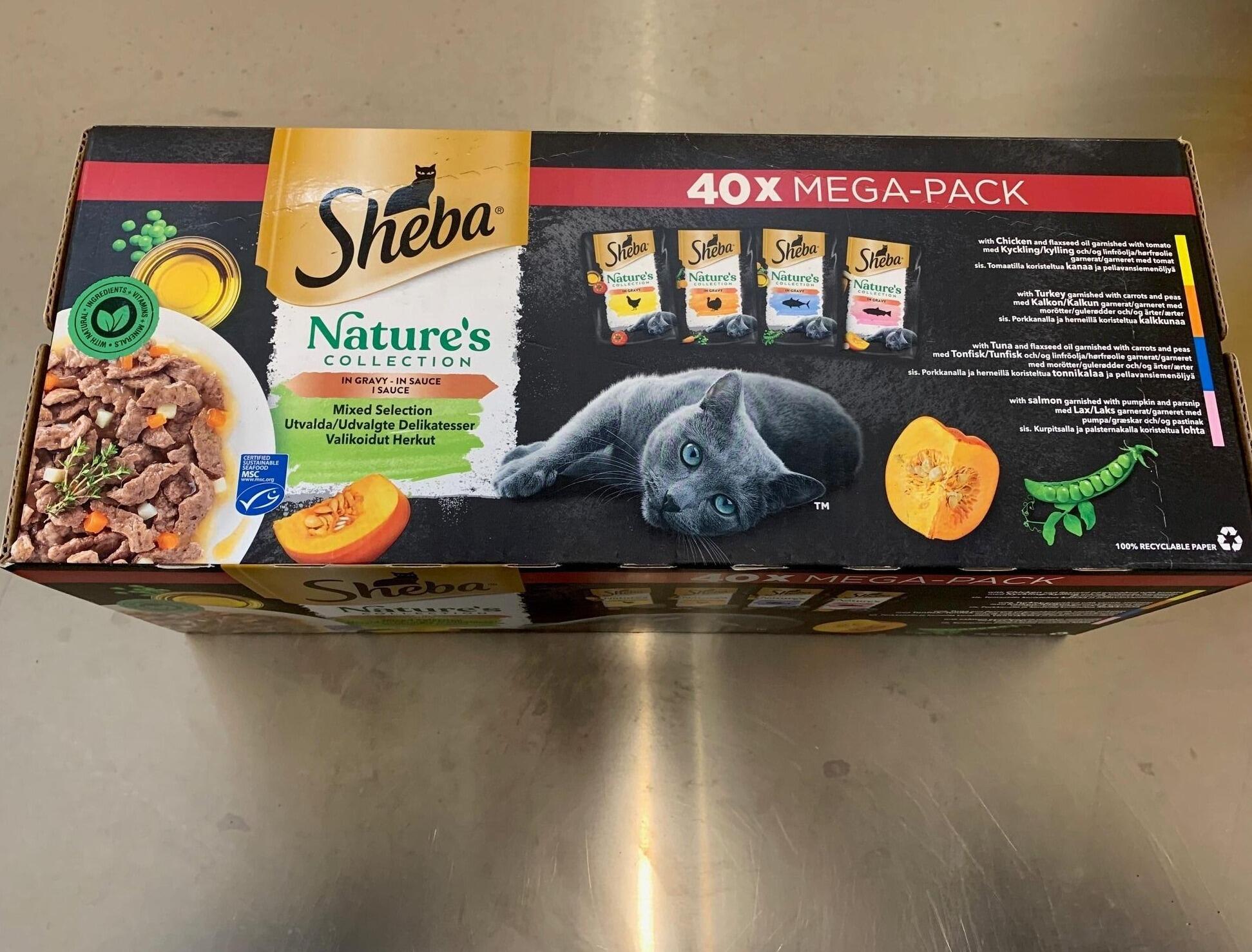 Sheba Nature's Collection in Gravy 40 x 85g