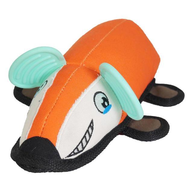 Tough Canvas Fox Dog Toy