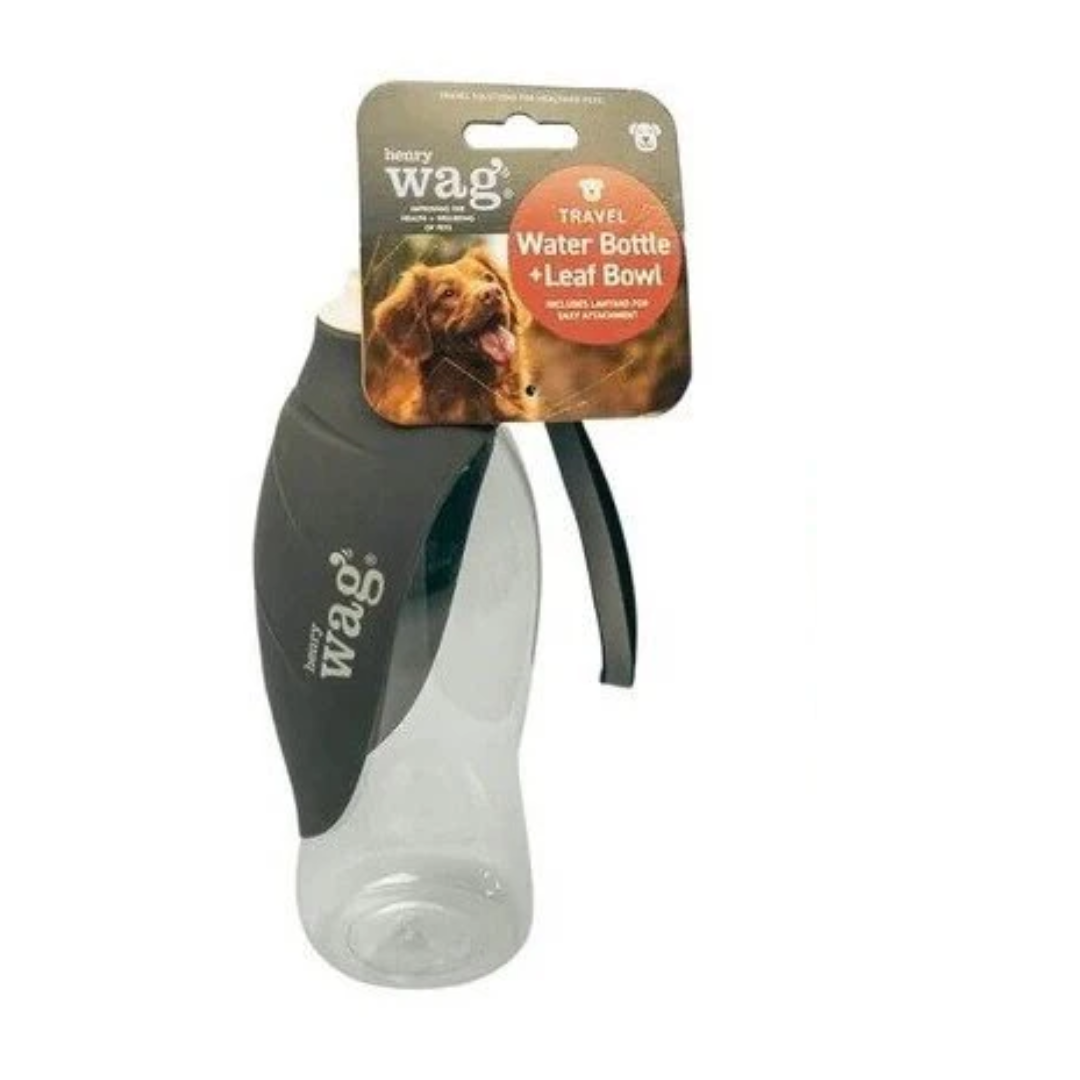 Henry Wag Water Bottle with Leaf Bowl