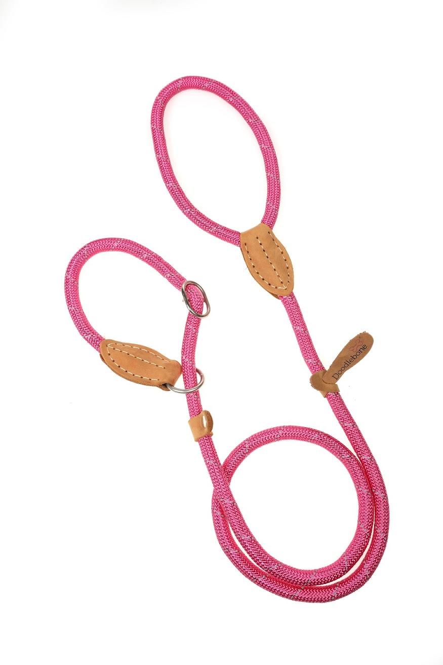 Doodlebone Originals Slip Lead Fuchsia