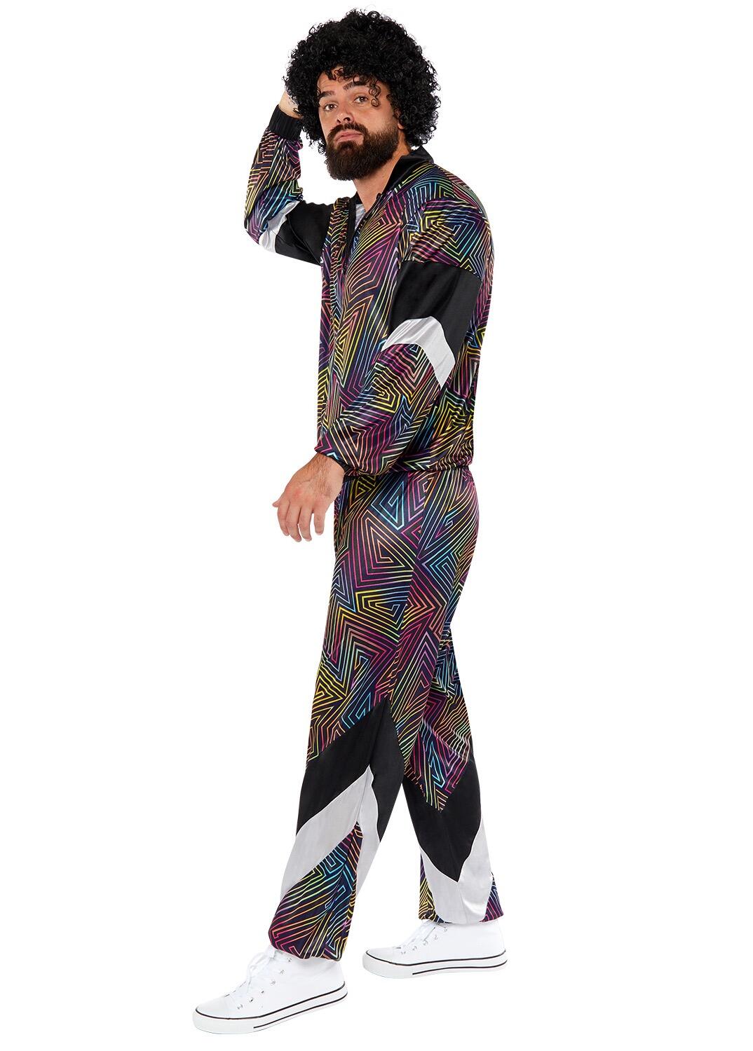80s 90s Neon Retro Shell Suit