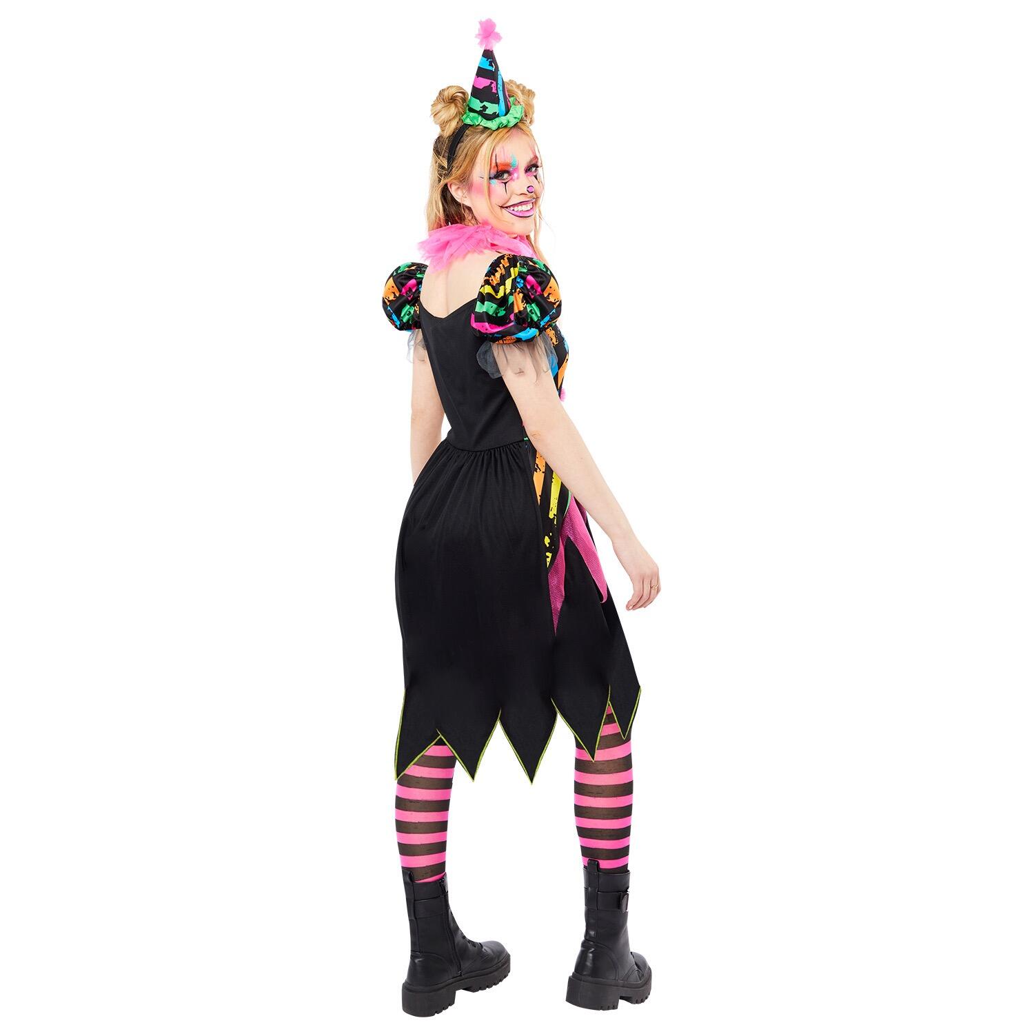 Funhouse Horror Clown Dress Costume