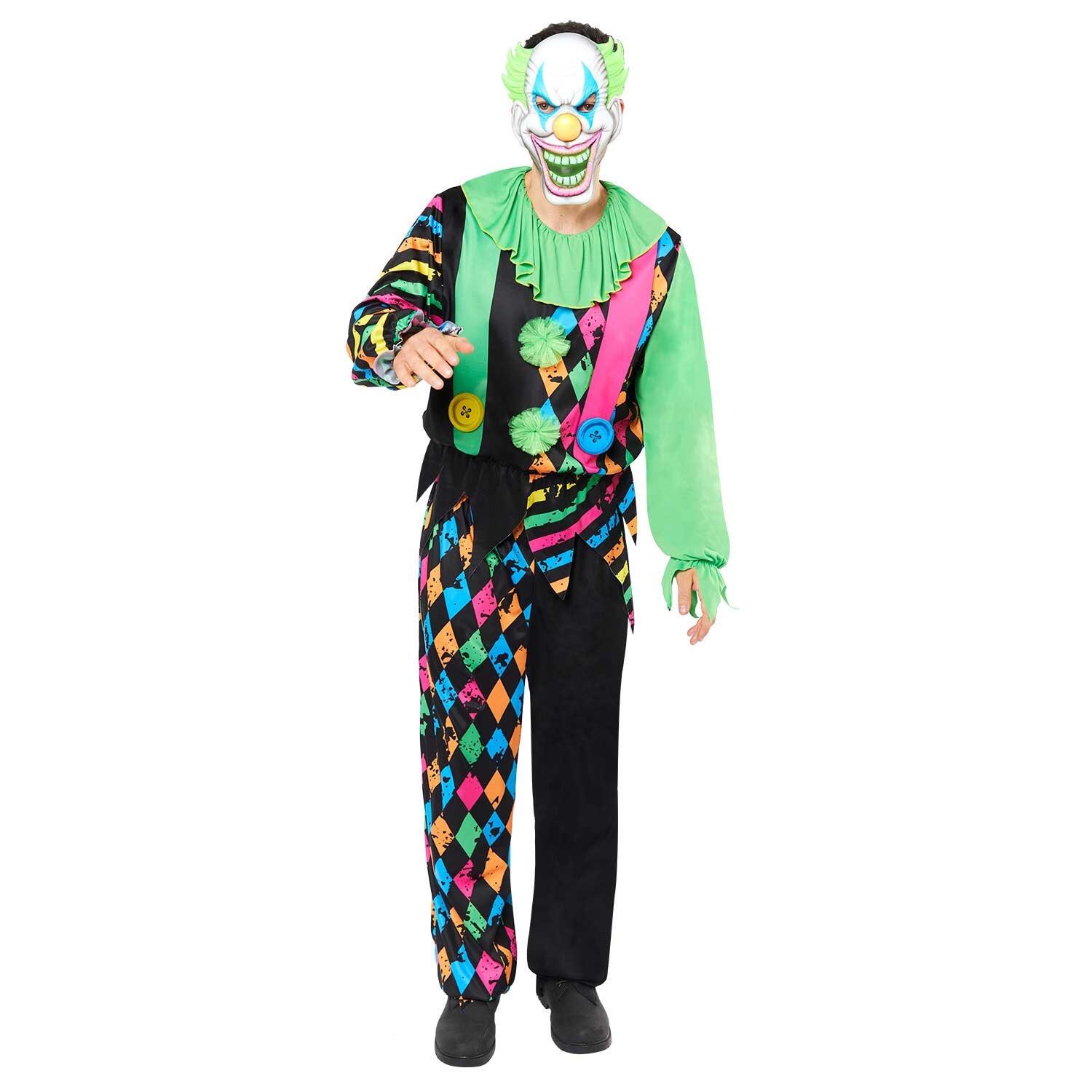 Funhouse Horror Clown Costume