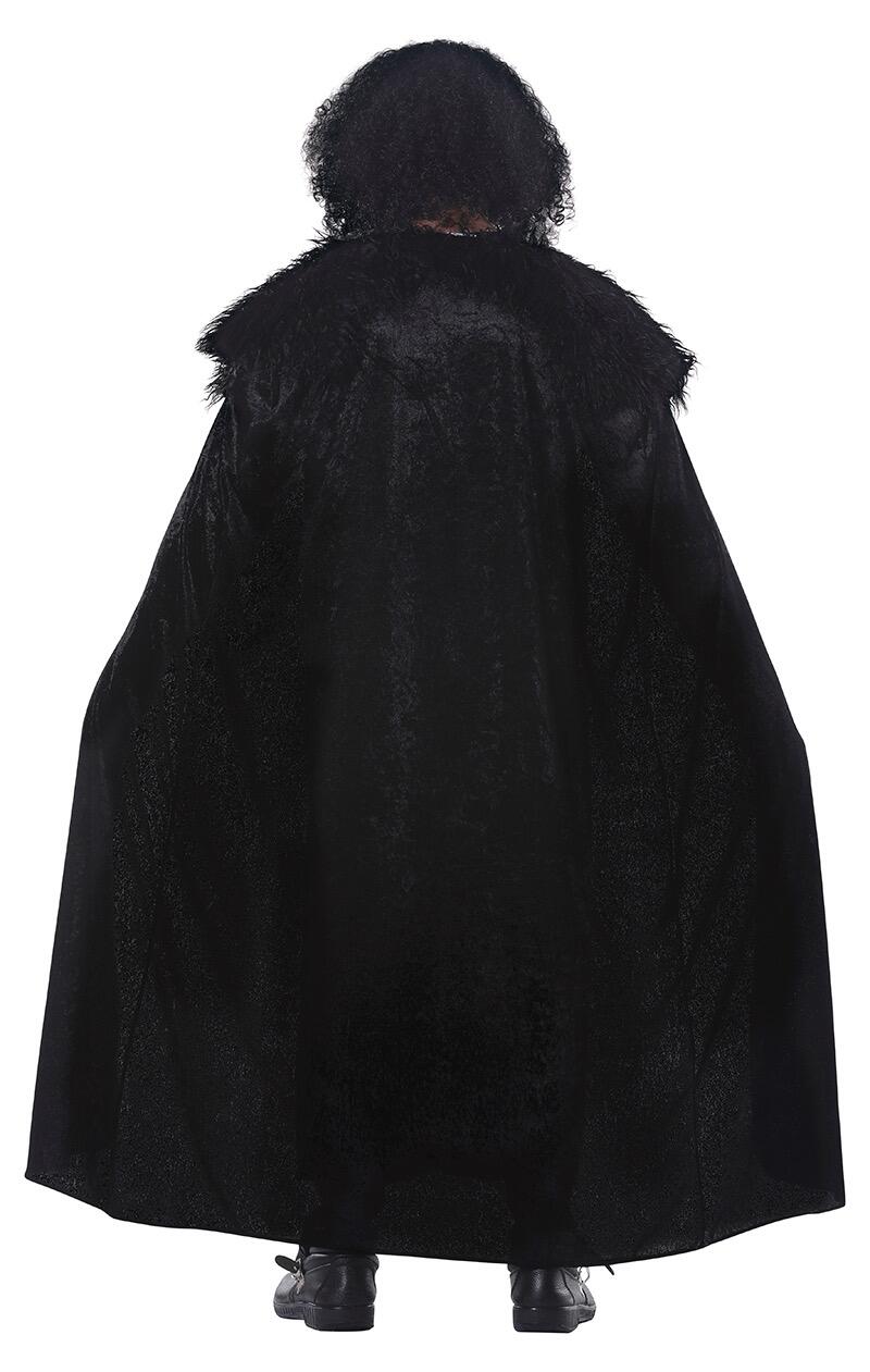 Medieval Guard Costume Black