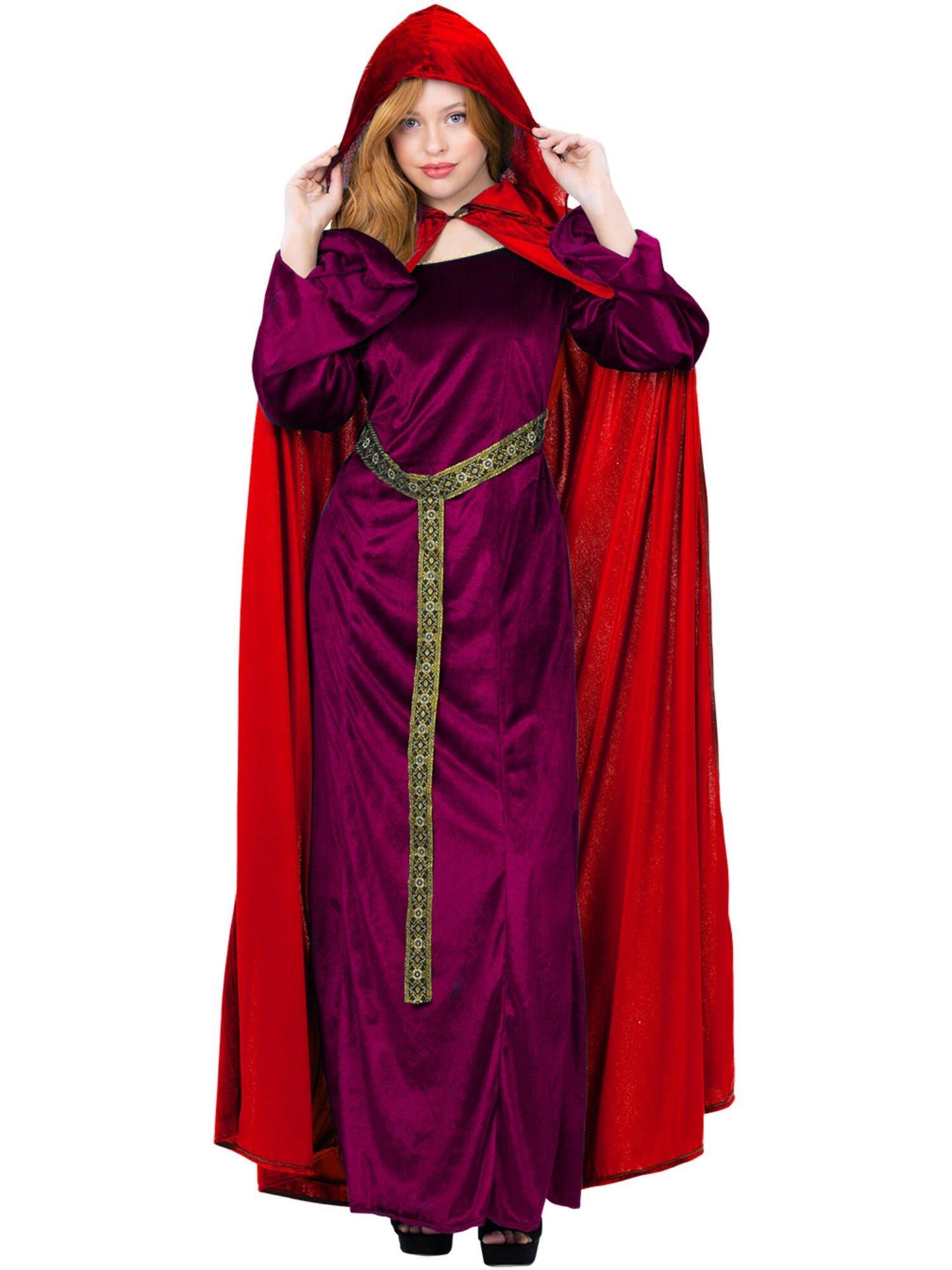 Deluxe Cloak Garnet Red