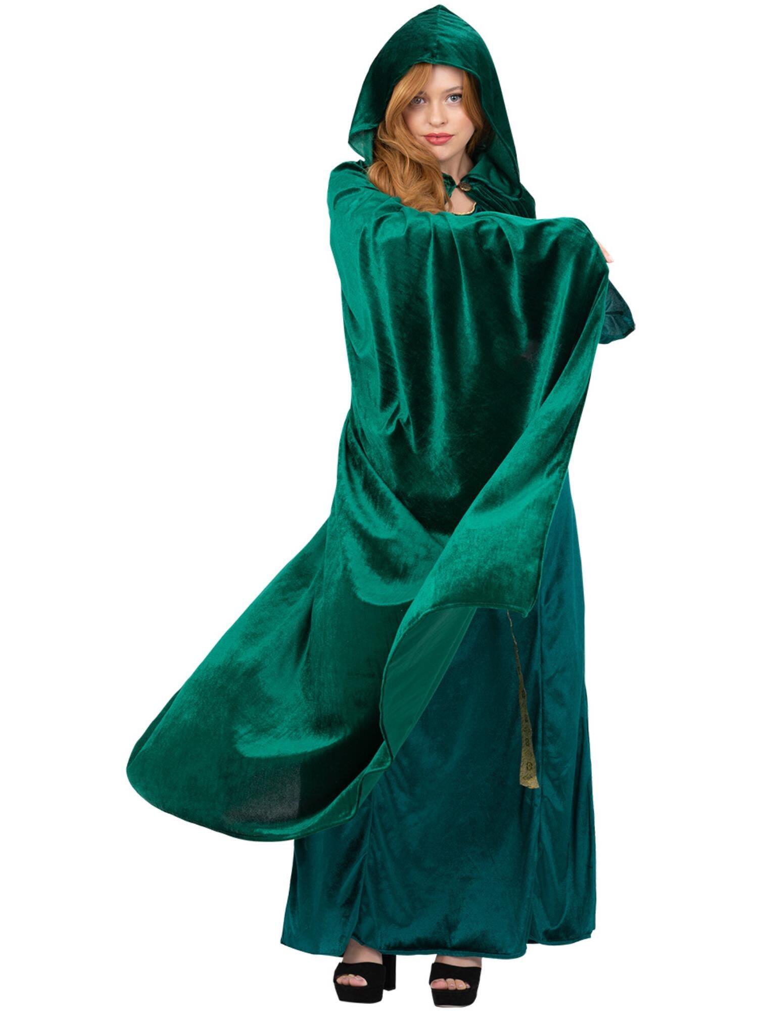 Deluxe Cloak Emerald Green