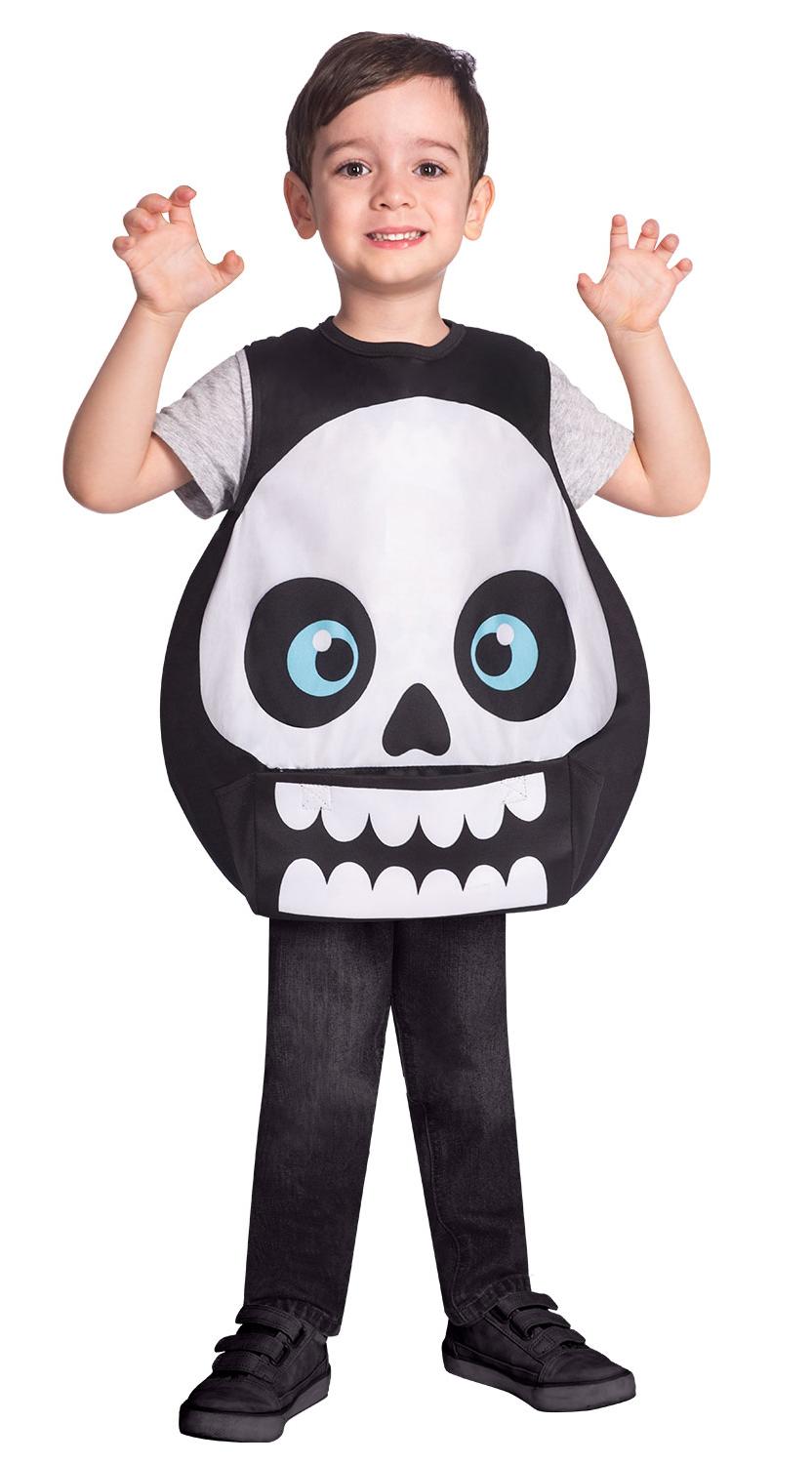 Kids Skeleton Tabard Costume