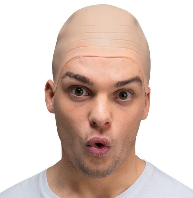 Latex Bald Cap Skin Head