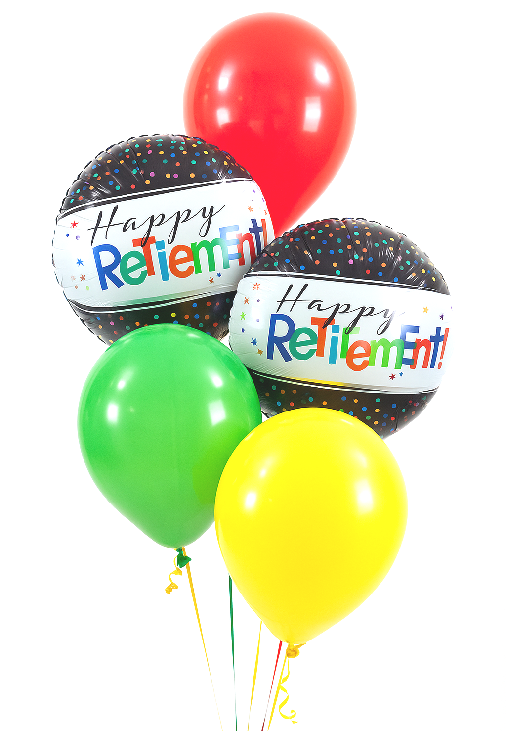 Classic Balloon Bouquet Happy Retirement