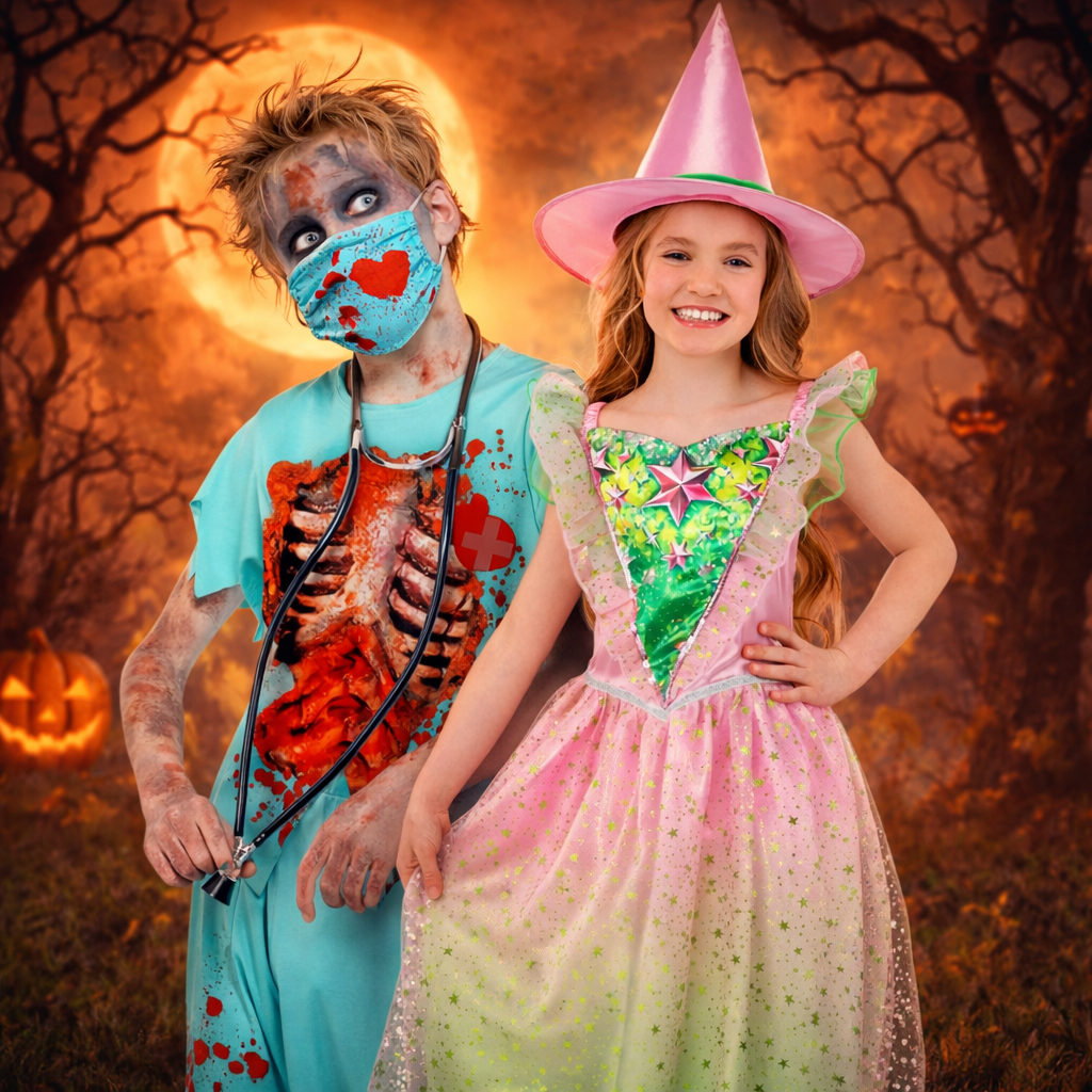 Kids Halloween Costumes | Children’s Fancy Dress Outfits | Harlequin