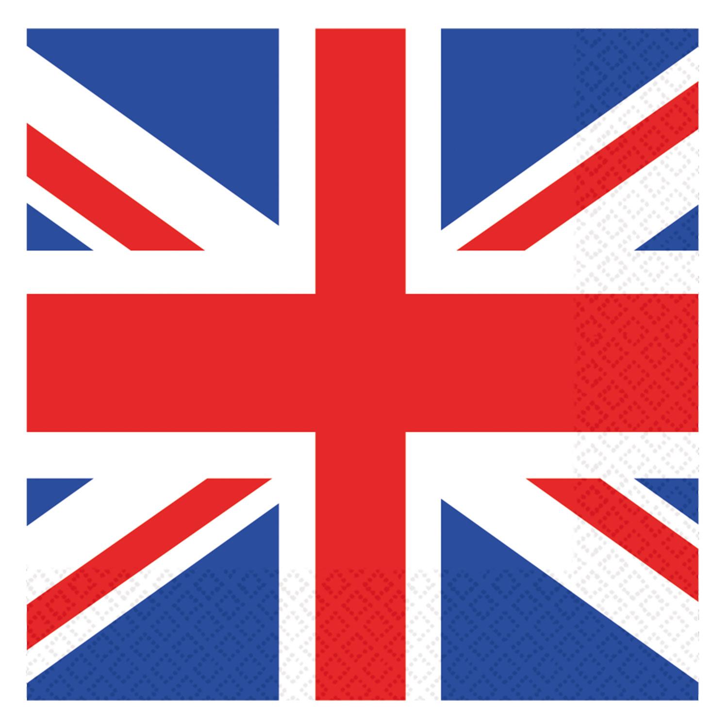 Union Jack Lunch Napkins