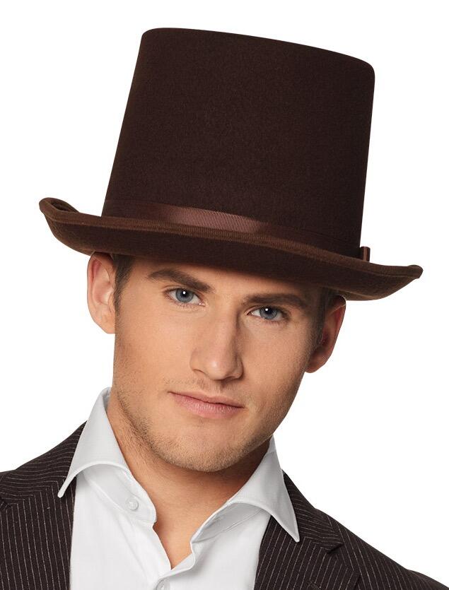 Deluxe Top Hat Brown