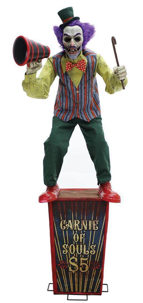 Carnival Barker Clown SERVO Animated Figure (2.15m)