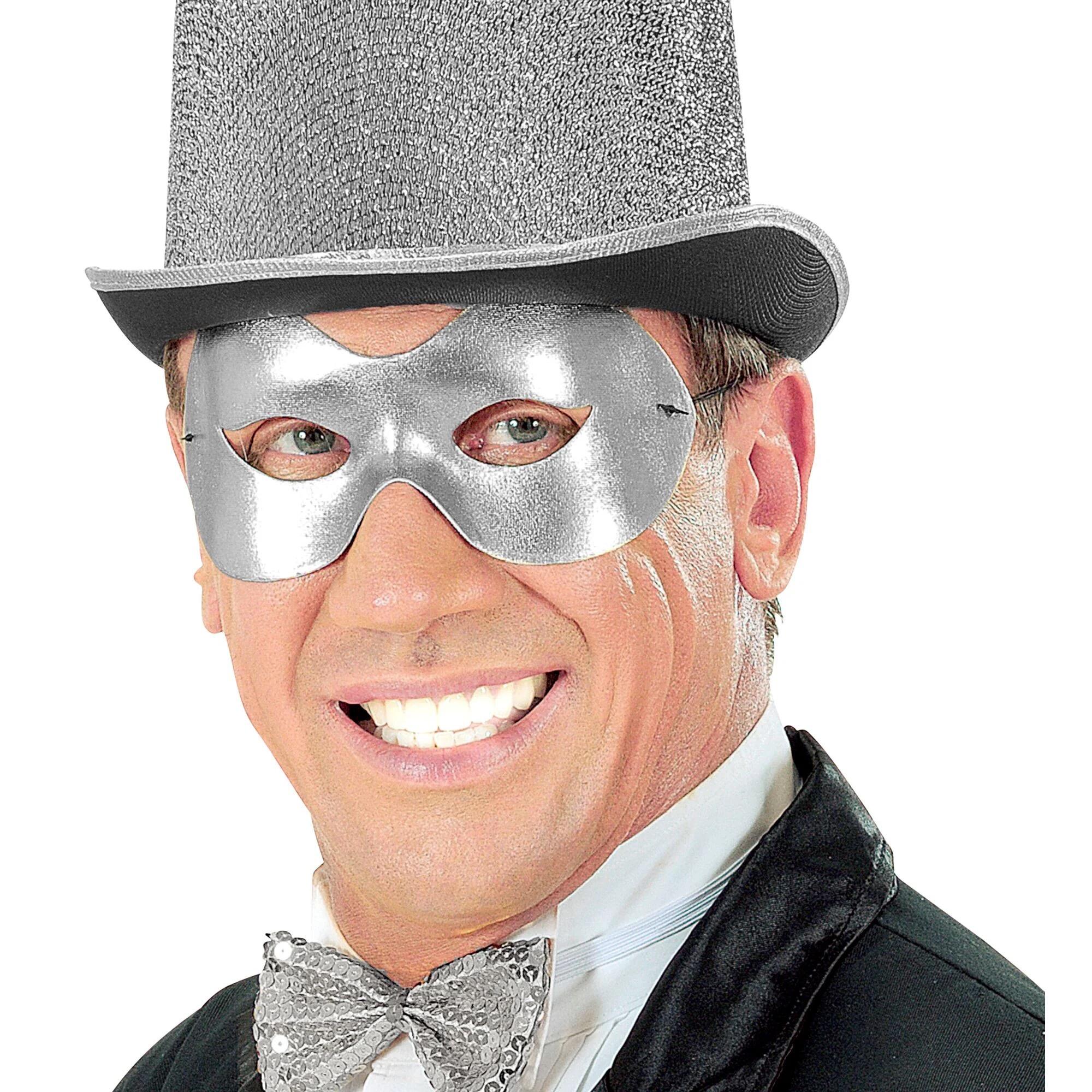Fidelio Metallic Silver Eye Mask