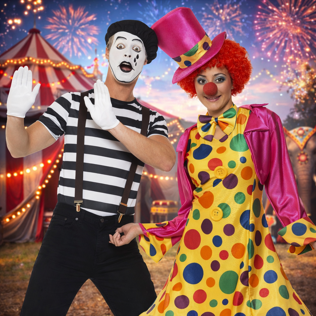 Clown & Circus Costumes | Fancy Dress Outfits – Harlequin