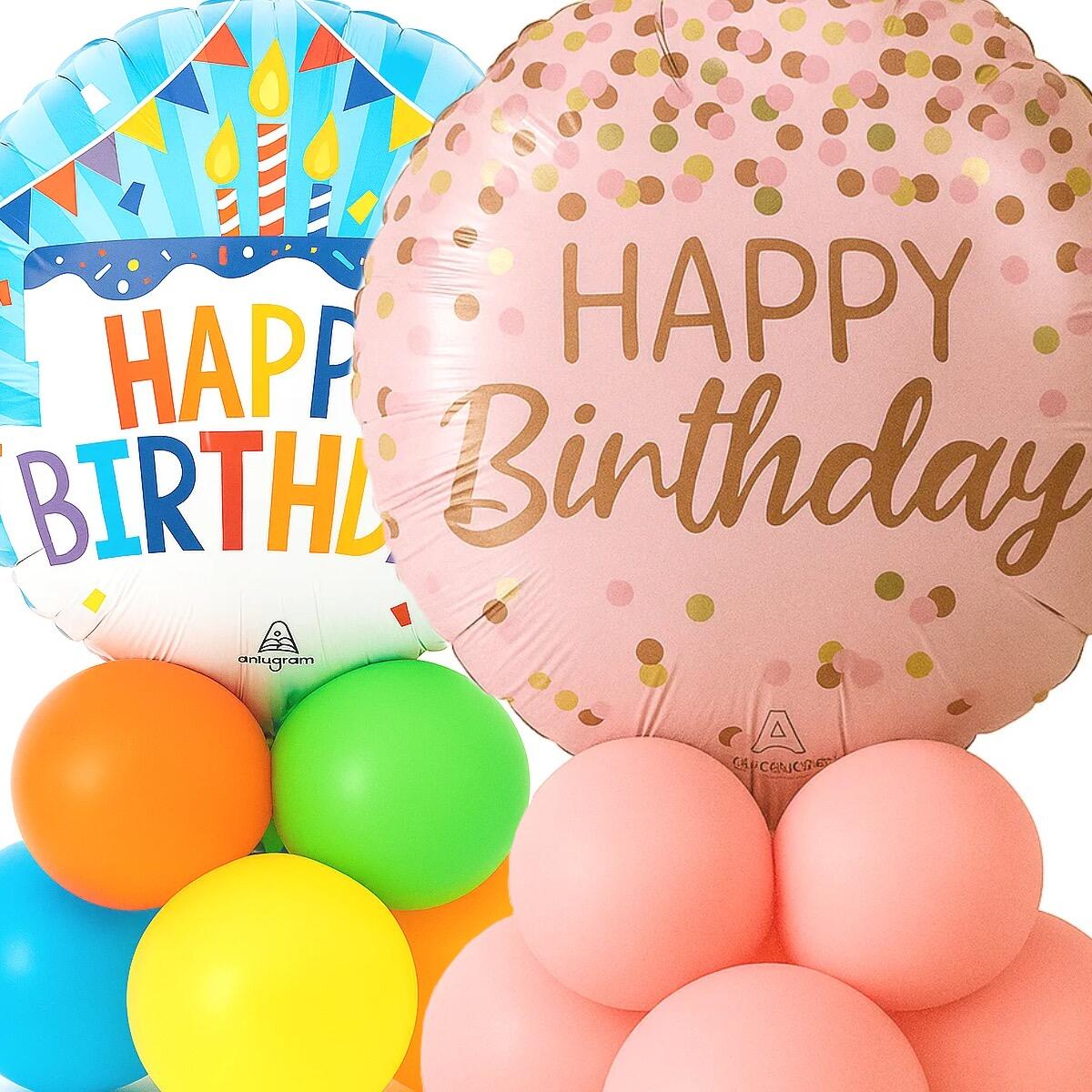 Mini Balloon Bouquets Norwich | Table Top Balloon Gifts – Harlequin