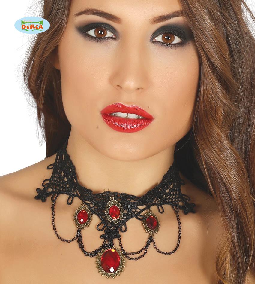 Halloween Ruby Chocker
