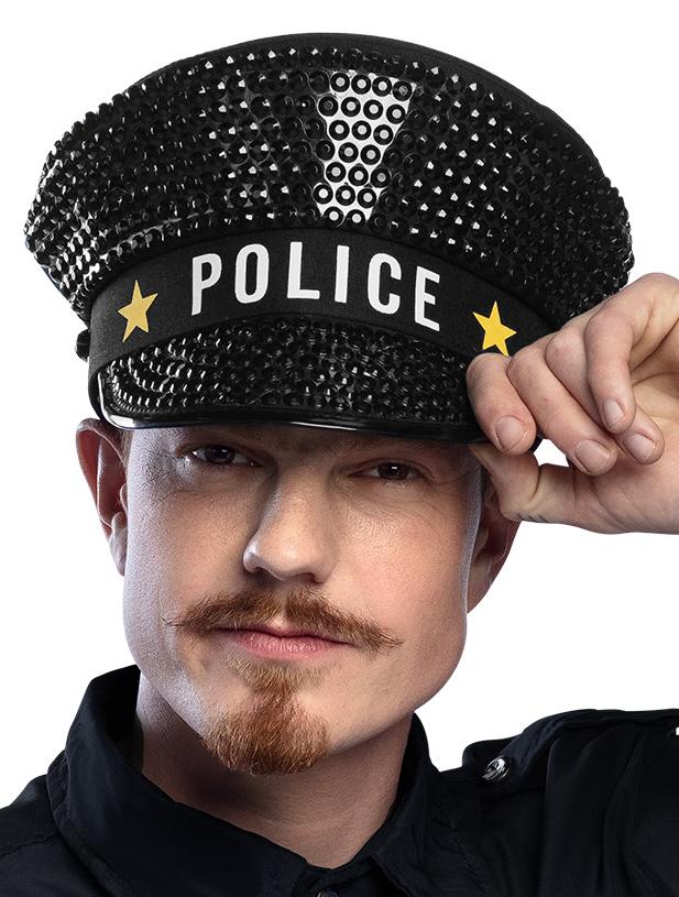 Sparkle Police Cap