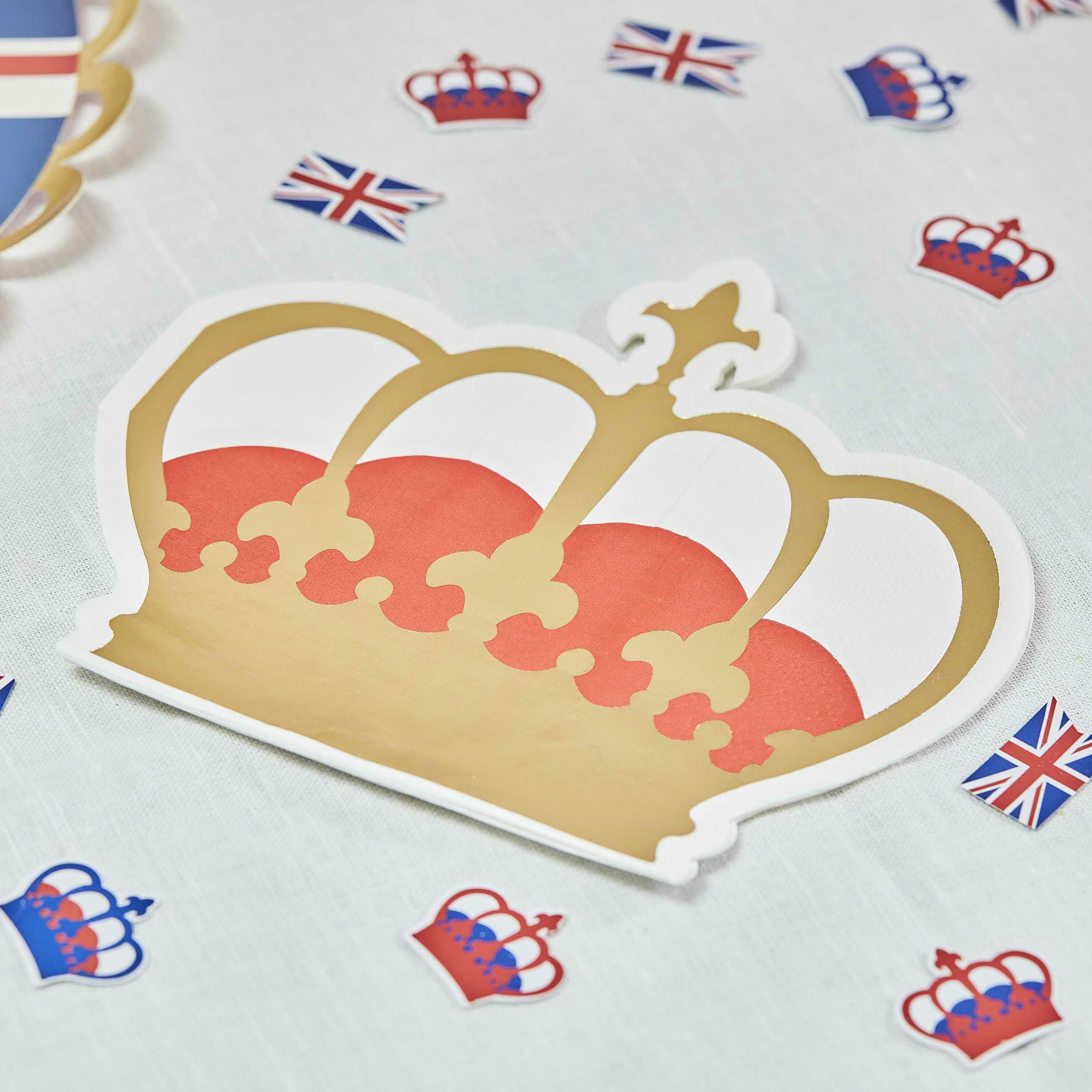 Crown Shaped Paper Napkins