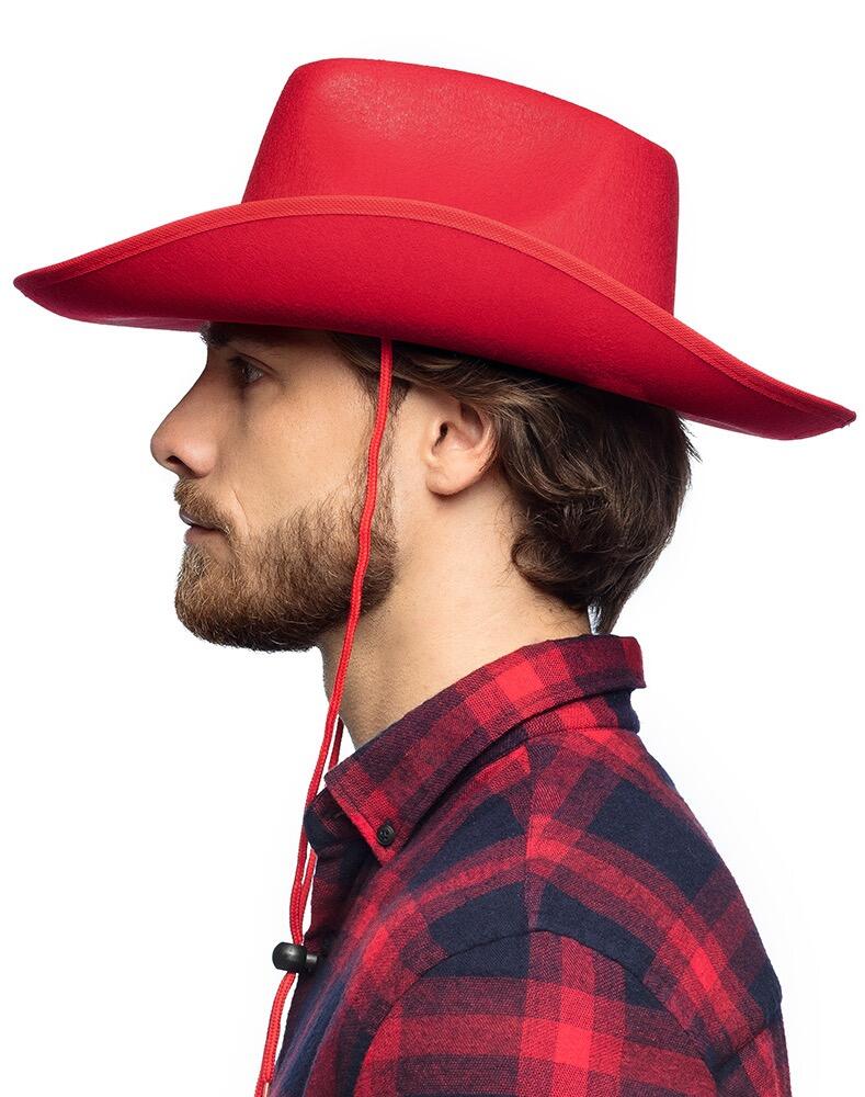 Rodeo Cowboy Hat Red