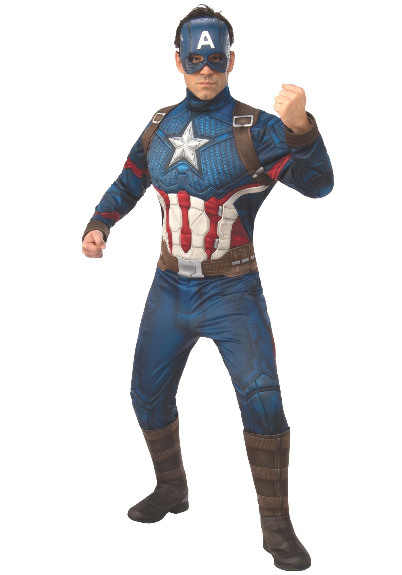 Deluxe Captain American Costume