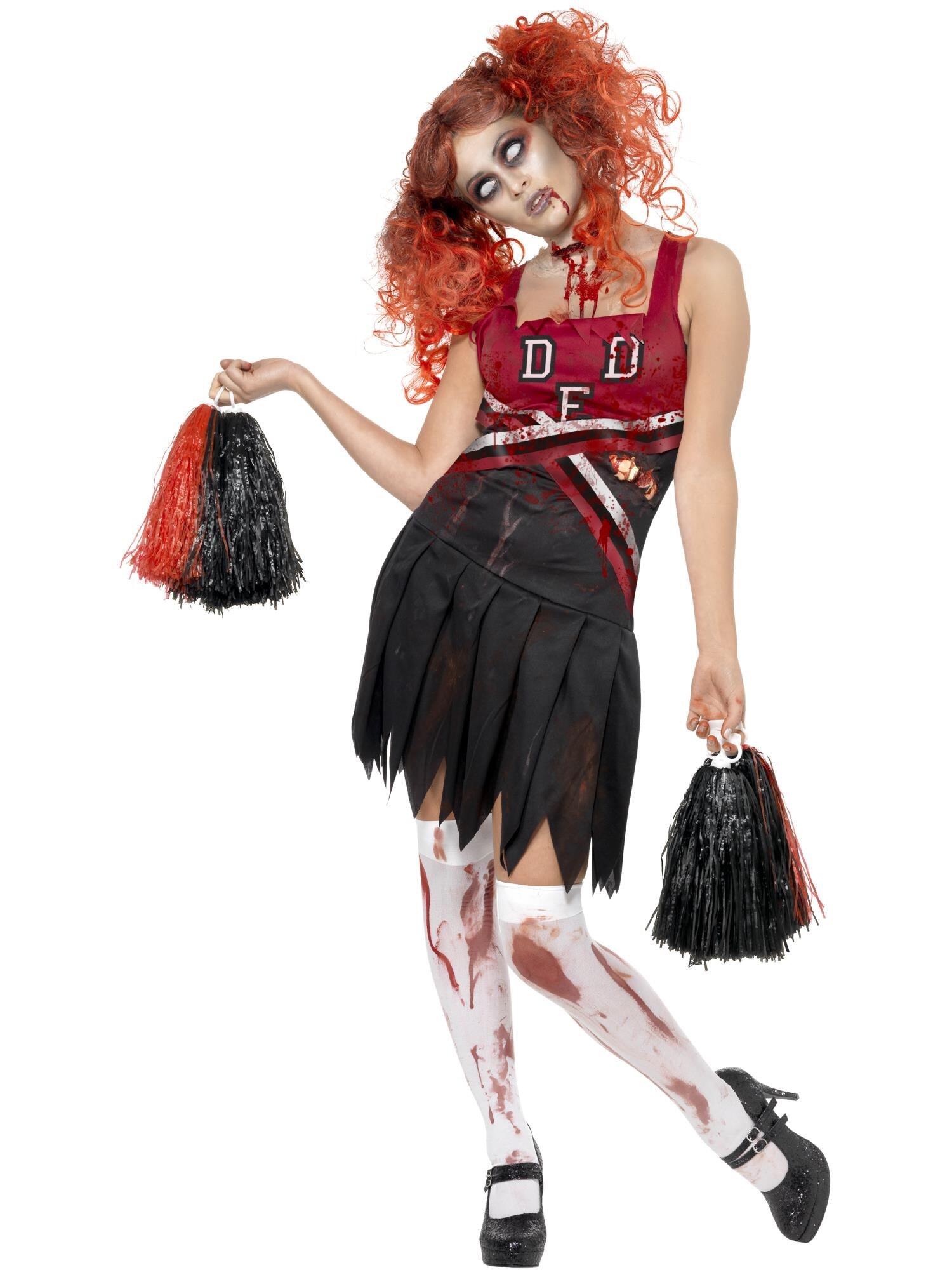 High School Horror Zombie Cheerleader Costume