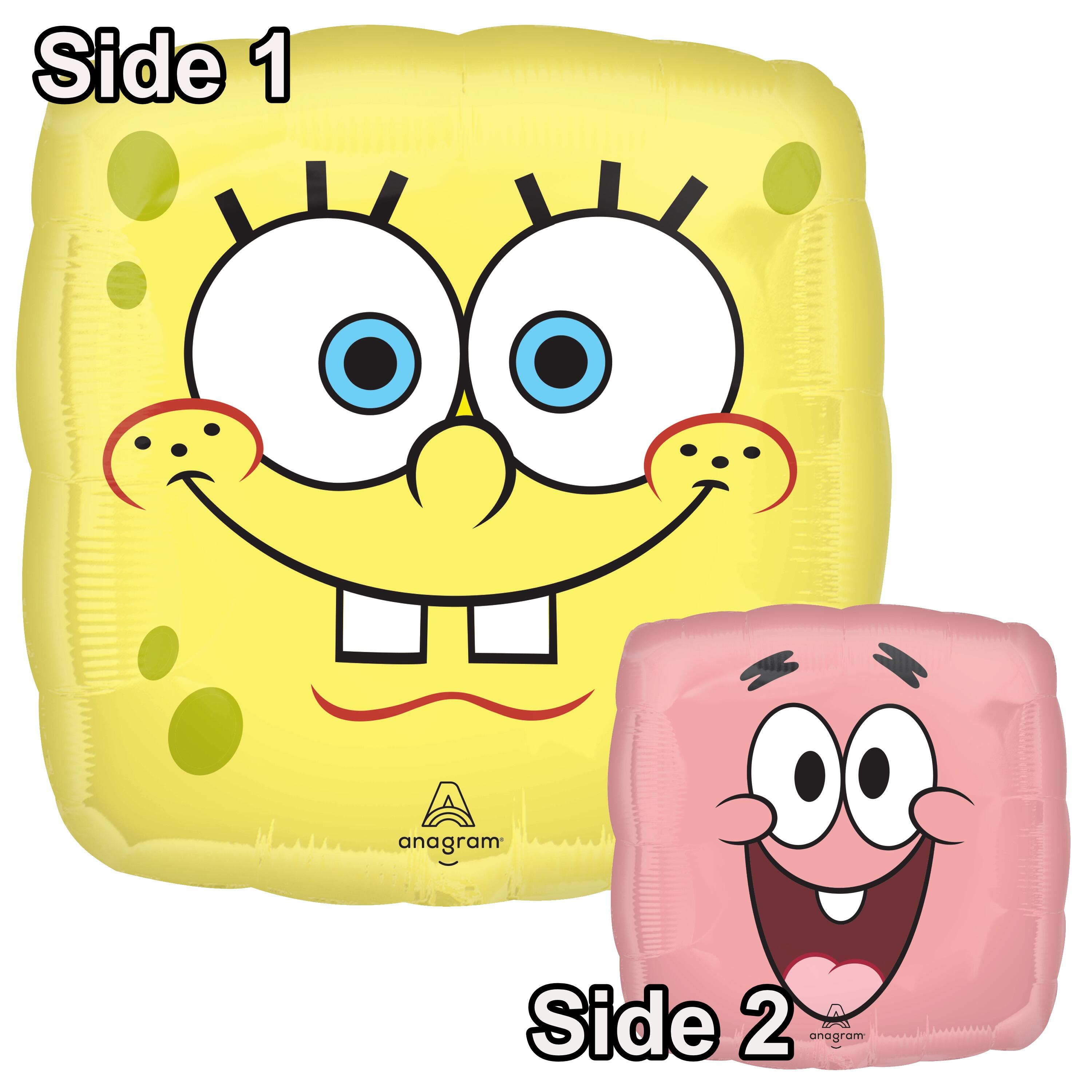 Foil Balloon Spongebob Squarepants & Patrick