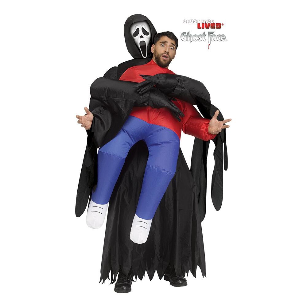 Official Ghost Face Scream Inflatable Carry Me Costume
