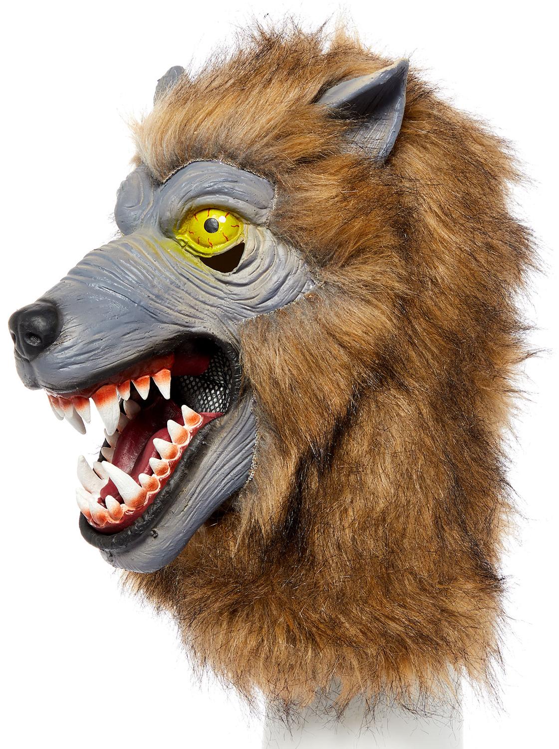 Werewolf Full Mask Brown