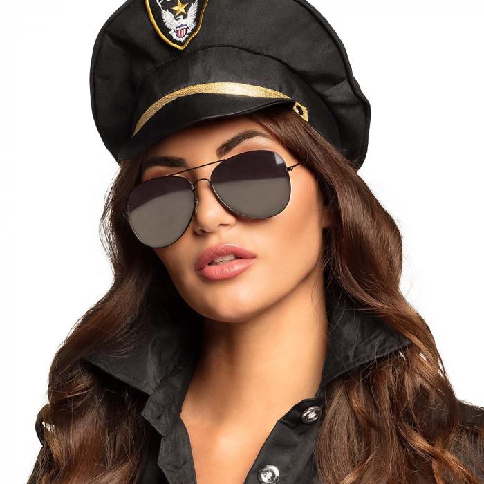 Police Aviator Mirrored Glasses