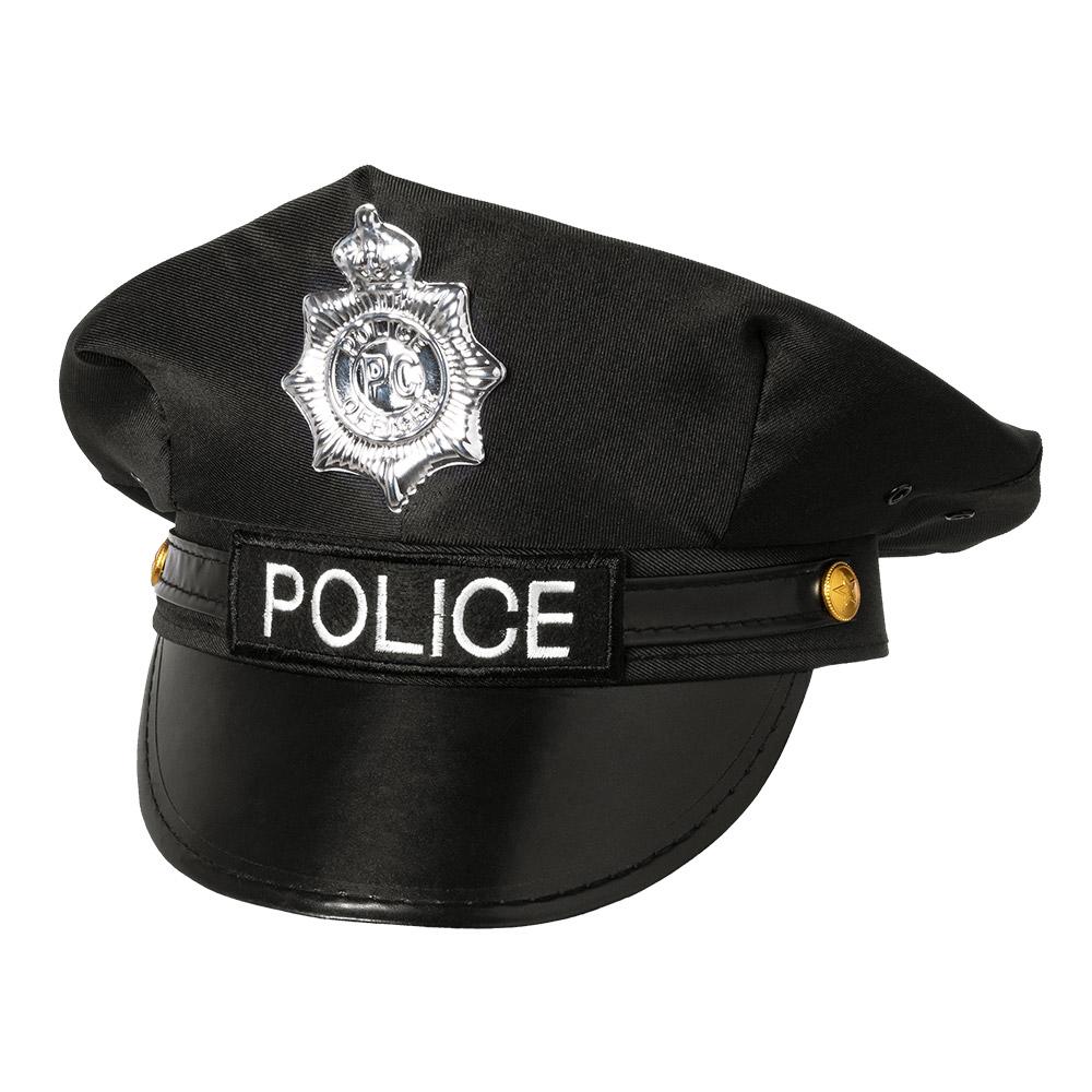 Police Cap Black