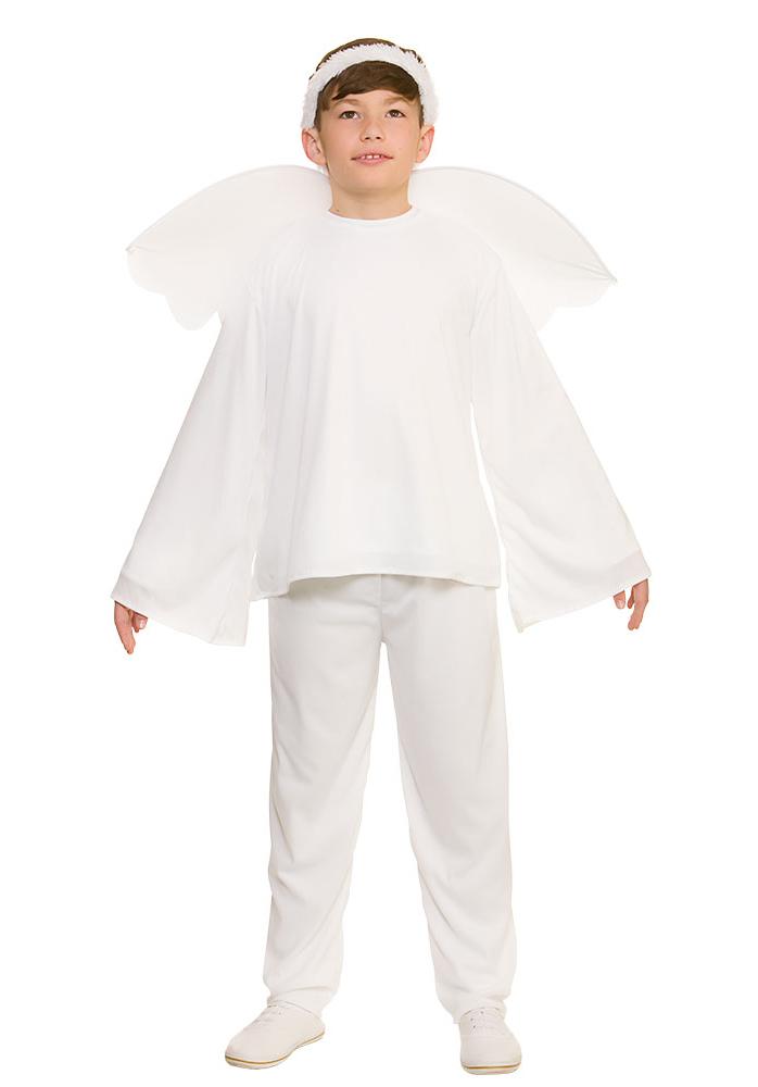 Kids Angel Trouser Costume with Wings