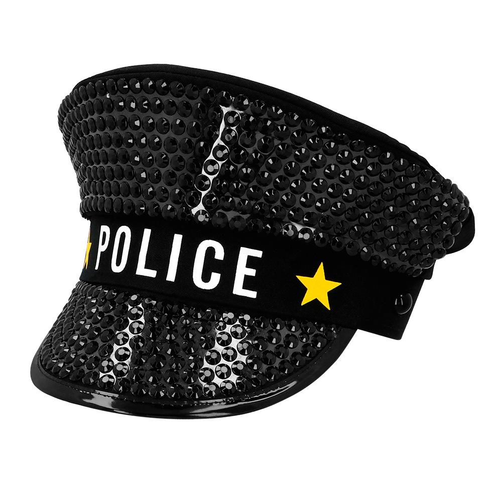 Sparkle Police Cap