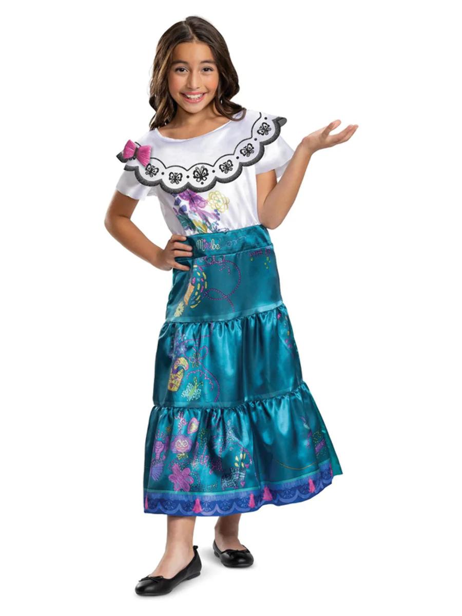 Disney Encanto Deluxe Mirabel Costume | Girls Fancy Dress