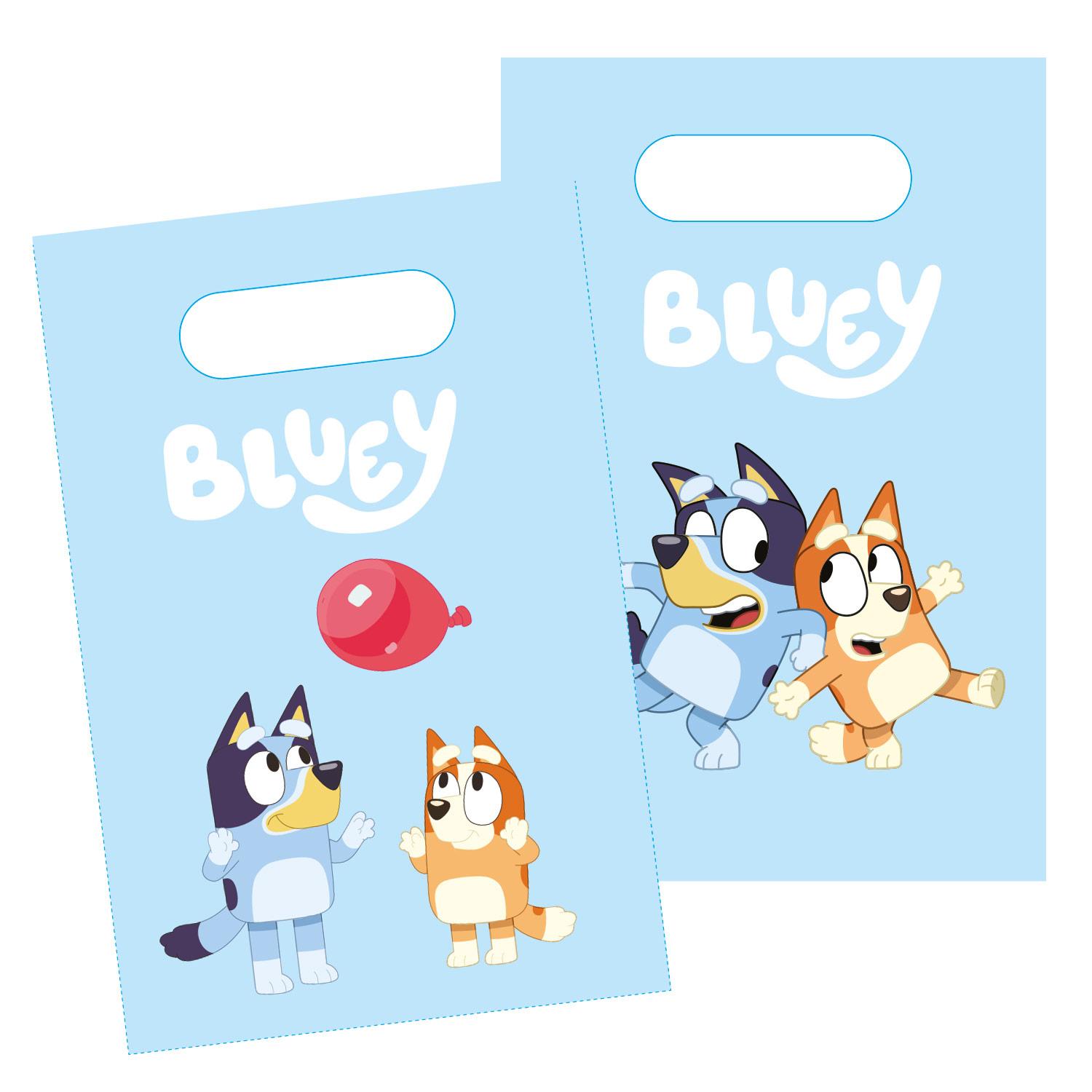 Bluey Paper Party Loot Bags