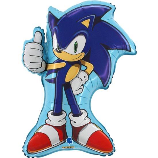 Foil Balloon Sonic the Hedgehog SuperShape