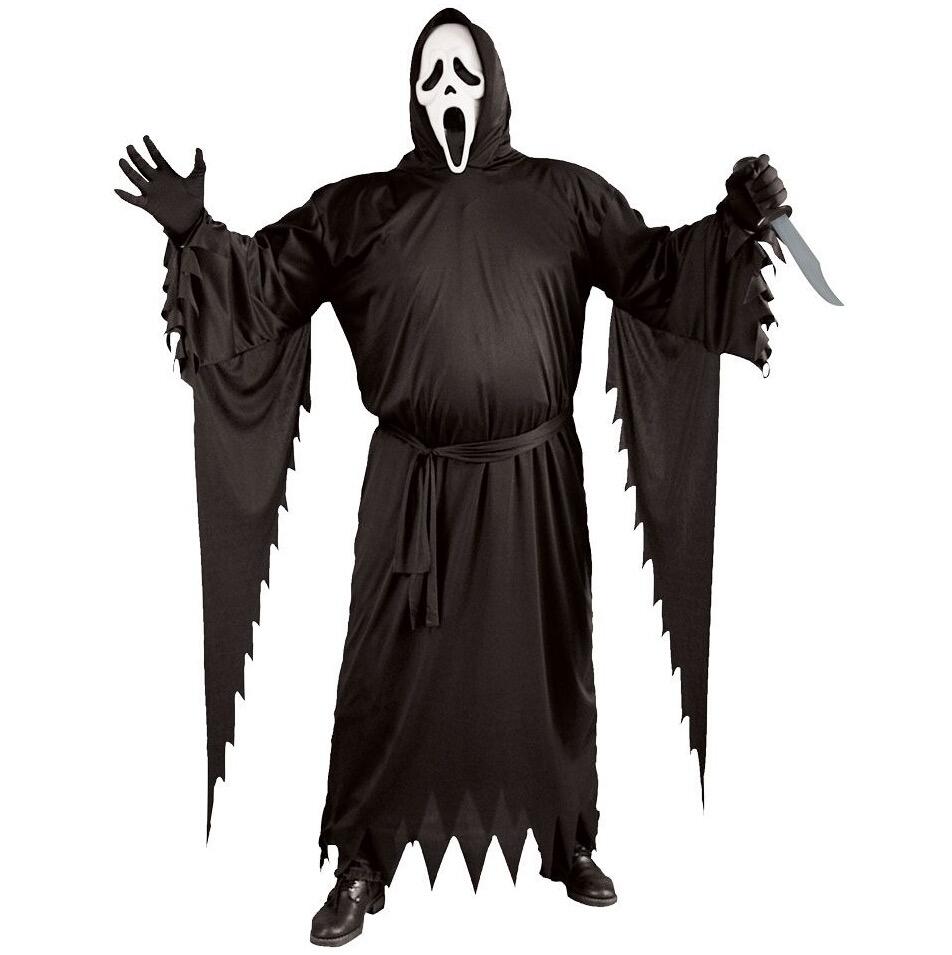 Official Ghost Face Scream Stalker Costume Adult Plus Size