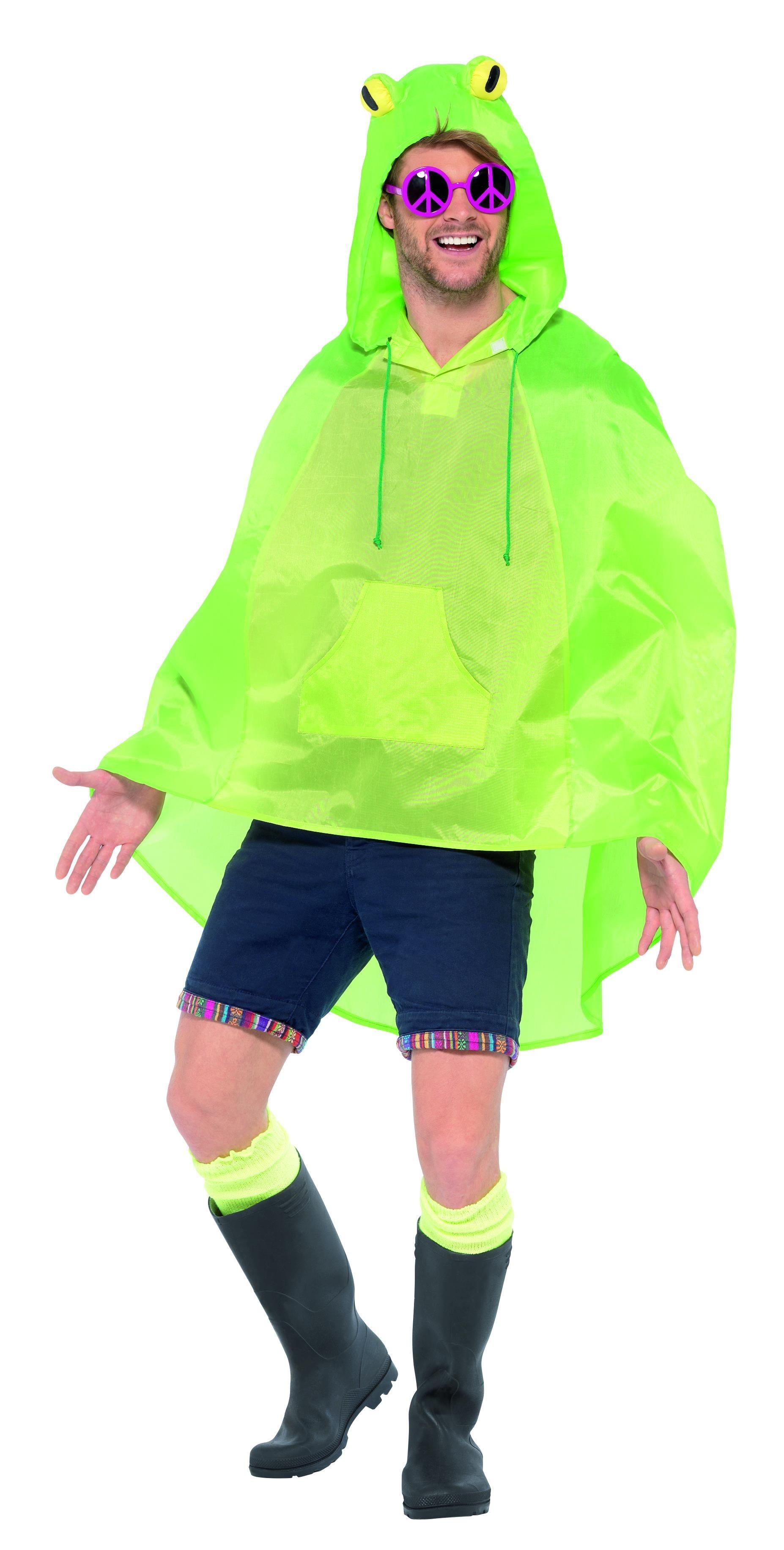 Frog Party Poncho