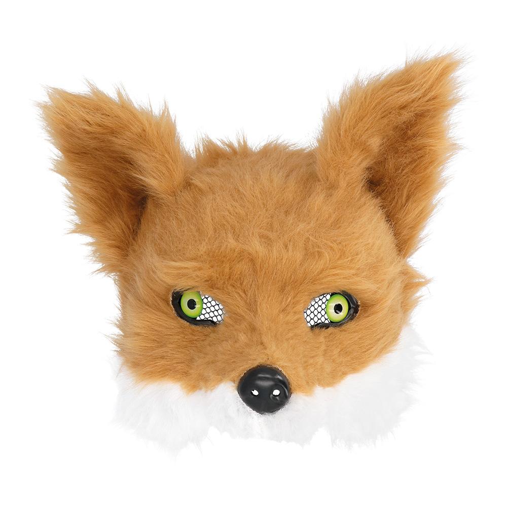 Plush Fox Half Mask