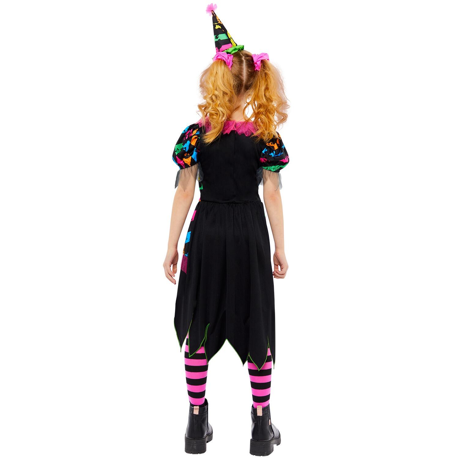 Kids Funhouse Horror Clown Dress Costume