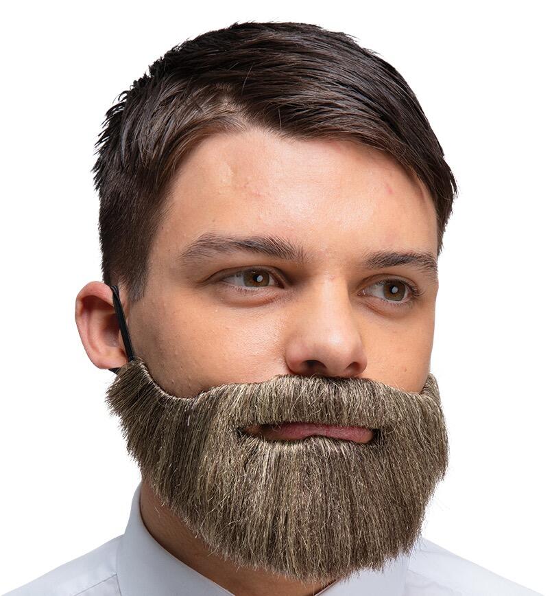Character Deluxe Beard Ash/Fawn/Grey