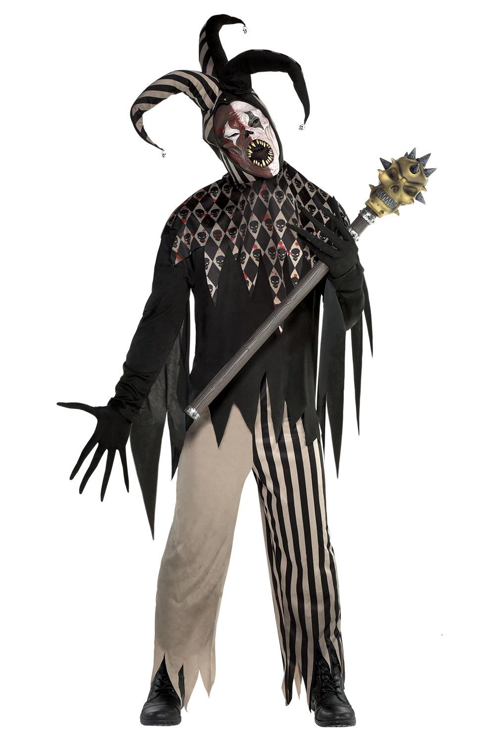 Twisted Jester Man Costume