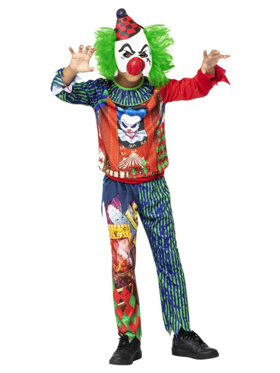 Kids Horror Clown Costume