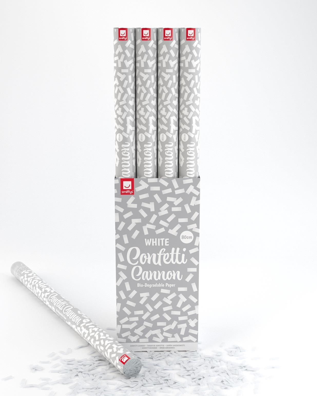 Confetti Cannon 80cm White