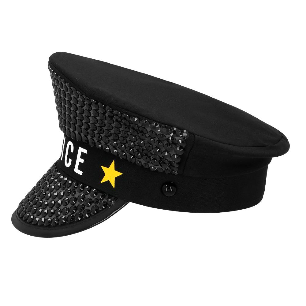 Sparkle Police Cap