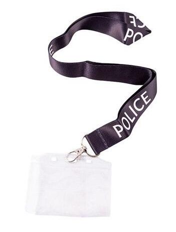 Police Lanyard with ID Case